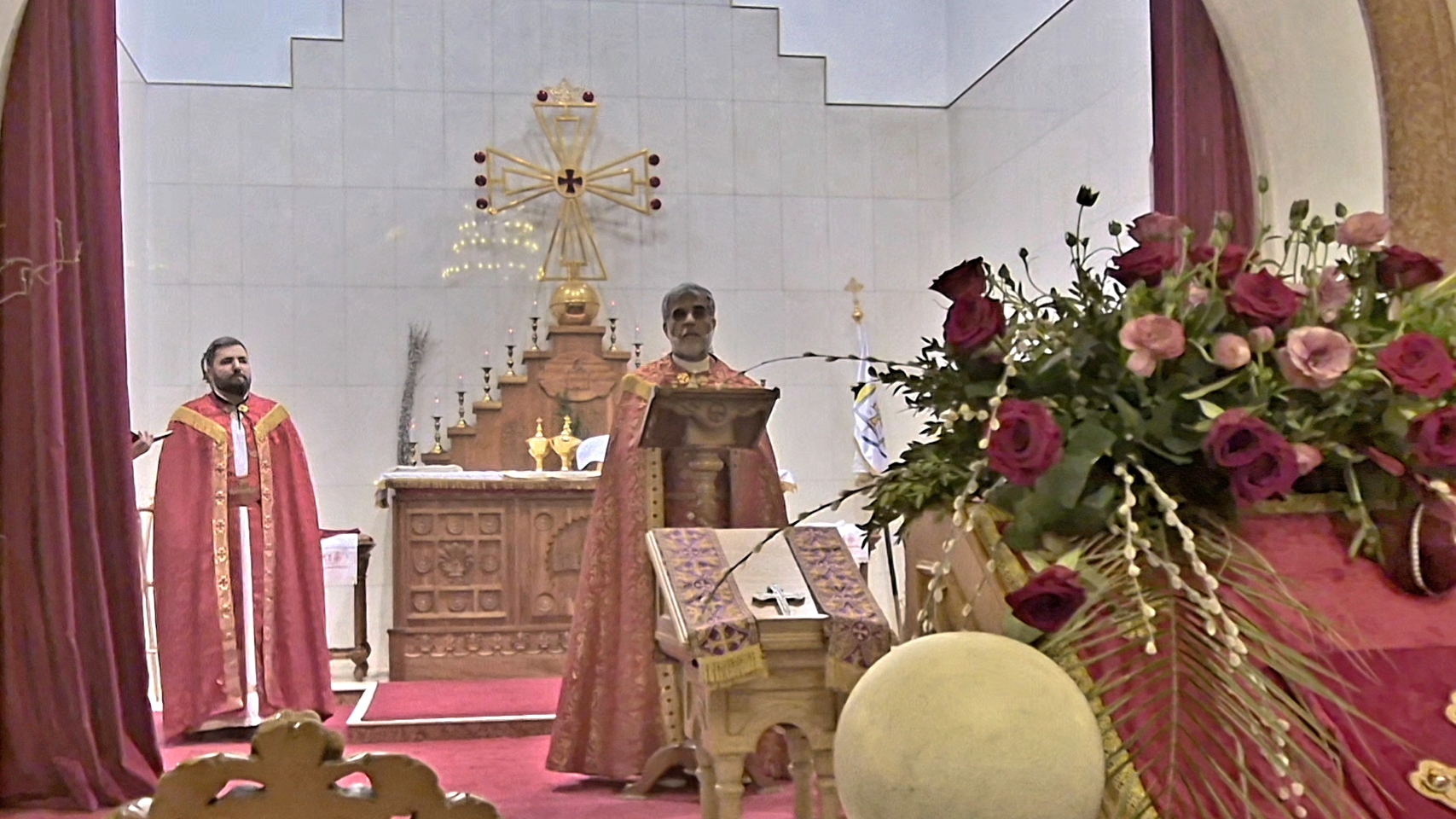 Пасхальная Литургия в Ассирийской 💒 Востока Св.Девы Марии в Москве🎊🙌🙏5 часть.12.04.2026