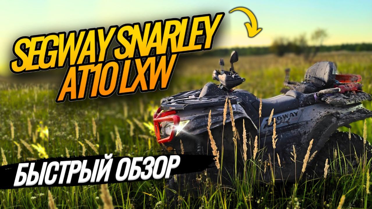 Быстрый обзор Segway Snarley AT 10 LXW