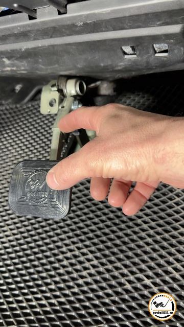 Тросовые дублирующие педали (тормоз). Toyota Corolla, АКПП #shorts