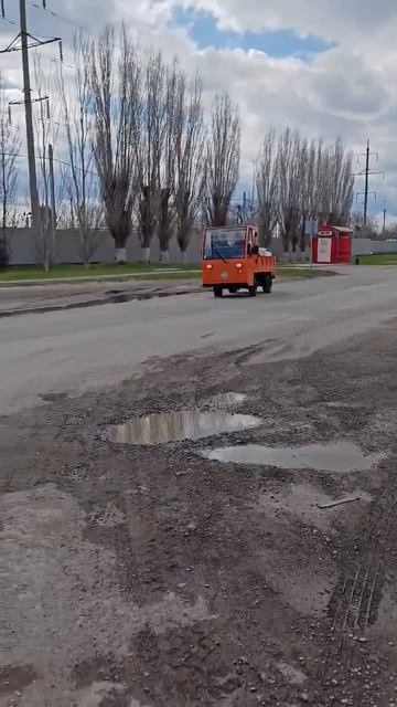 ЕТ‑20123 в деле: перевозка груза по территории предприятия