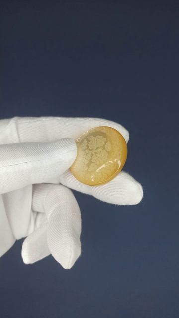 Пуговицы цветок сливки (размер № 54), Артикул 01023