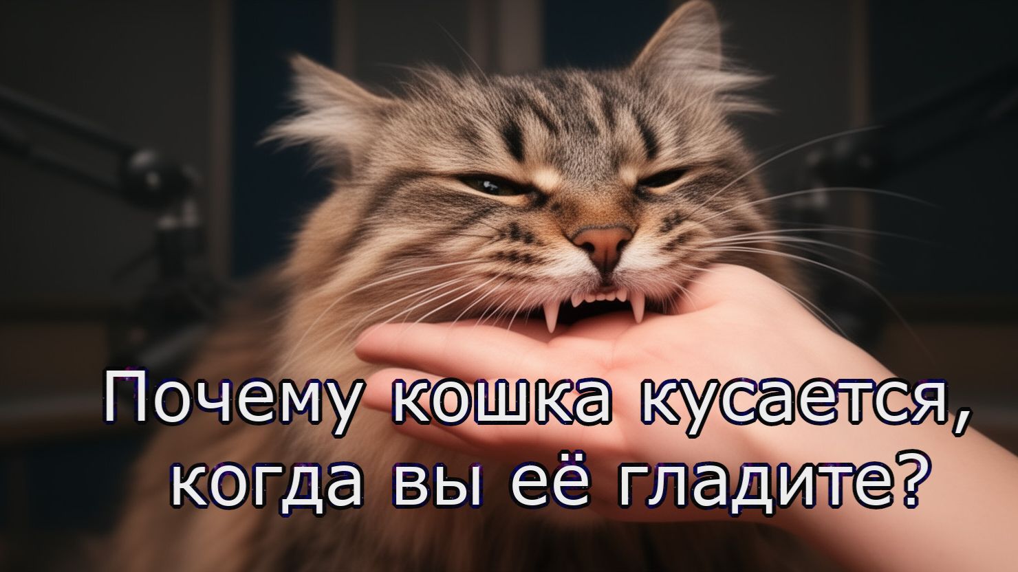 Почему кошка кусается во время ласки? Объяснение зоопсихологов / Сенсорная перегрузка у кошек