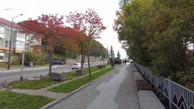 Разноцветная осень в Петропавловске-Камчатском | 4K