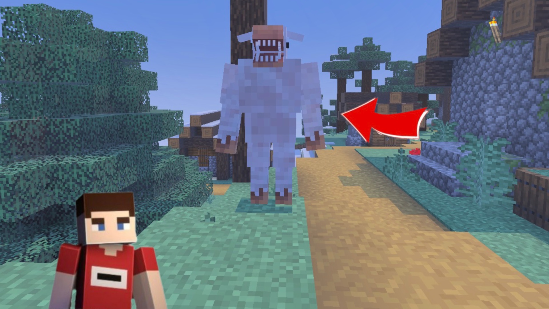 Я добавил мутантную овцу в Майнкрафте | ManeLego minecraft