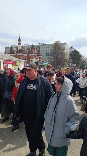Крестный ход на Святую Пасху. Видео Евгении Сидоровой
