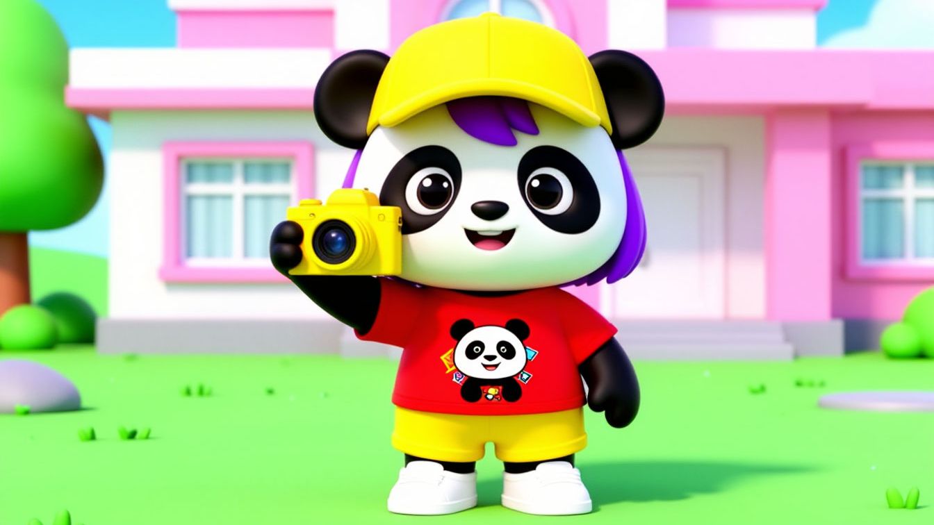 📸ПАНДОЧКА-ФОТОГРАФ В ФОТОСТУДИИ | Развивающие мультфильмы