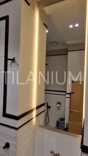 Зеркало с тыльной подсветкой по бокам