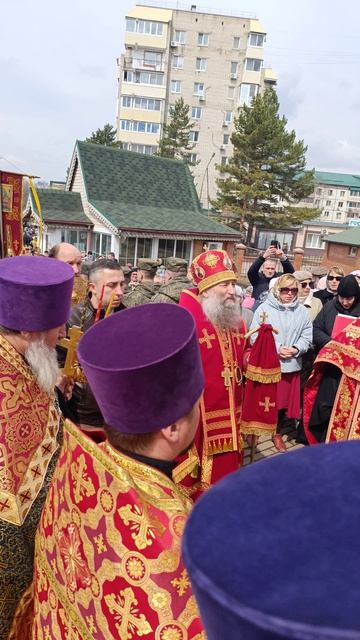 Крестный ход на Святую Пасху. Видео Евгении Сидоровой