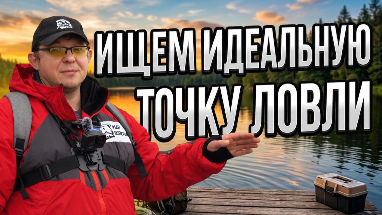 Урок 6. Где лучше ловить на спиннинг? Поиск перспективных точек ловли