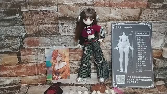 Обзор на фигурку-куклу Аниме MJD BJD Momotale Butterrfly Exclusion Zone-Запретная зона для Бабочек