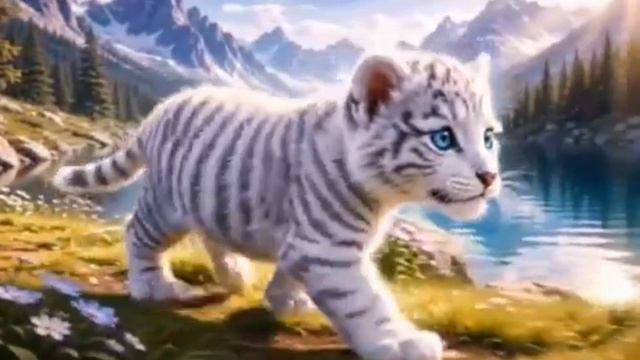 Приключение белого тигрёнка 1 часть
