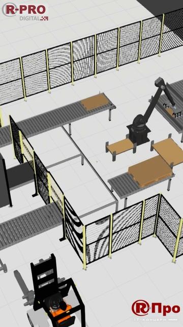 Роботизированная упаковка мебельных фасадов