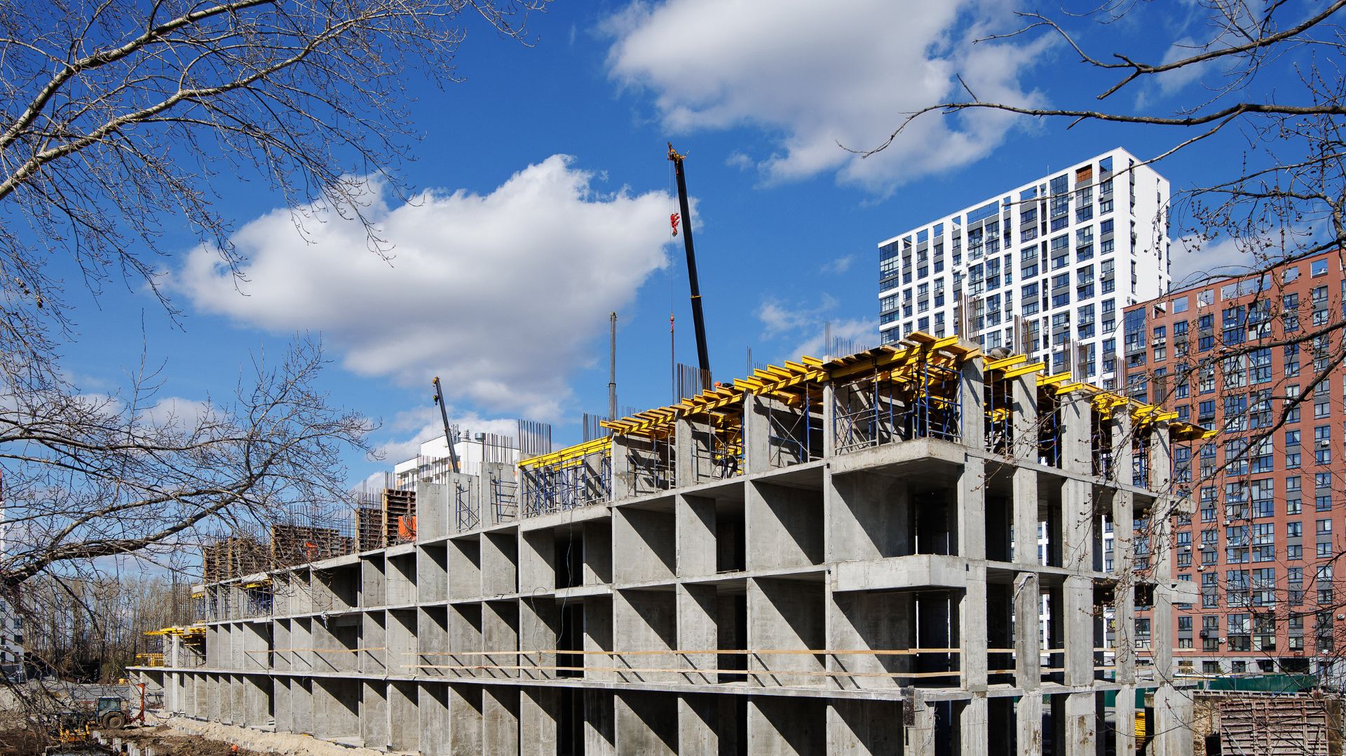 Динамика строительства микрорайон «Чемпионский» – апрель 2026