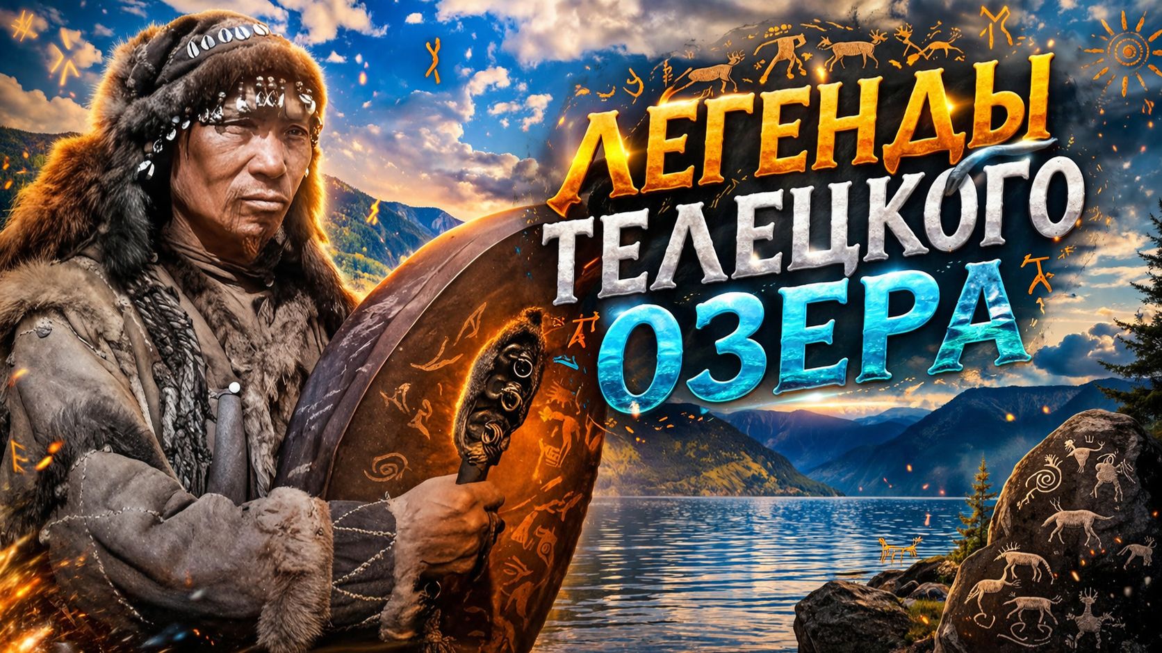 Легенды ТЕЛЕЦКОГО ОЗЕРА | Интересные Истории и Легенды у Костра