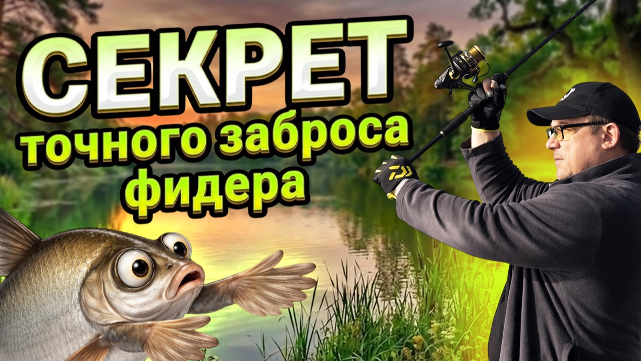 Урок 6. Учимся правильно забрасывать фидер - Рыбалка на фидер