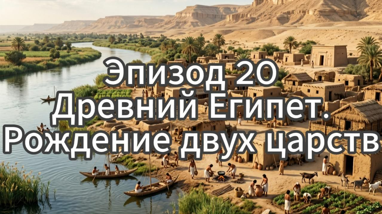 Древний Египет. Перед рассветом: Рождение Двух Земель \ От первых поселенцев до фараона Нармера