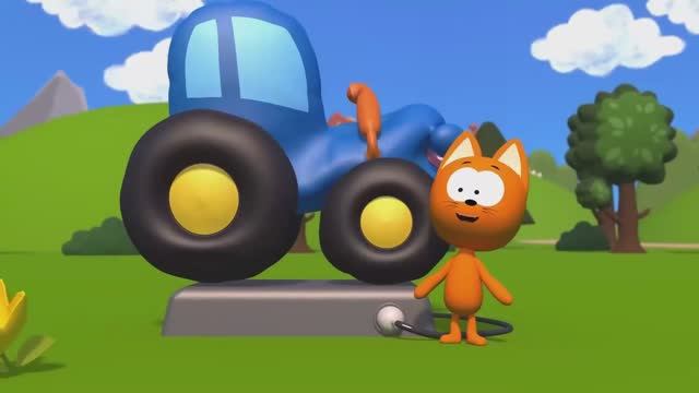 КОТЭ ТВ Все серии! Мультики для детей как три кота и синий трактор