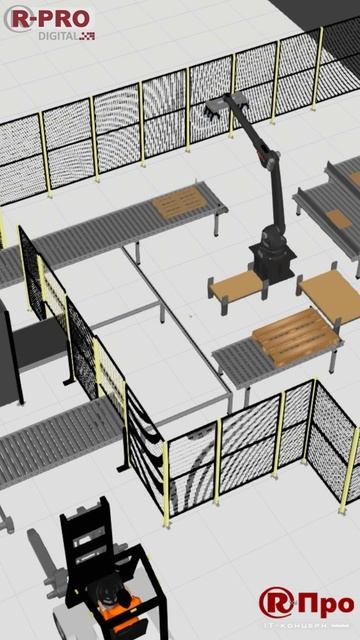 Роботизированная упаковка мебельных фасадов