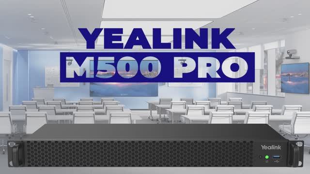 Yealink M500Pro-0010: интеграционный кодек ВКС для конференц-залов различных типов