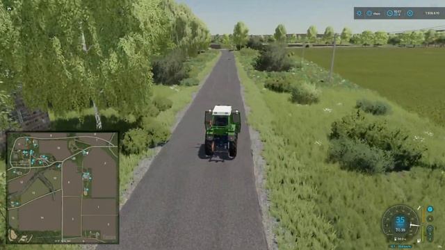 FS 22 - Обзор карты Будни тракториста.