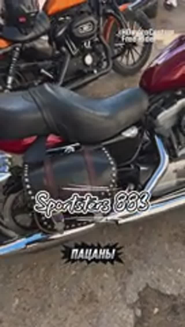 МотоМастерская Free Rider SPORTSTER 883 / МотоПодбор Харлей #sportster883