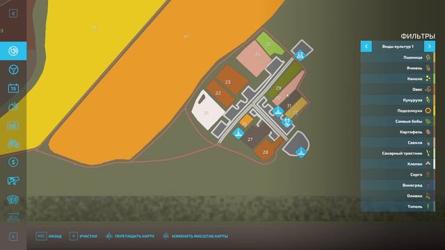 FS 22 - Обзор карты СПК колхоз Рассвет