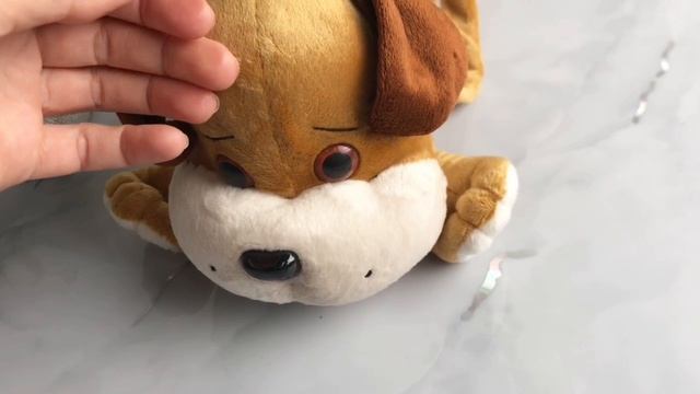 Сумка-собачка малая (плюш), 32 см, 7830