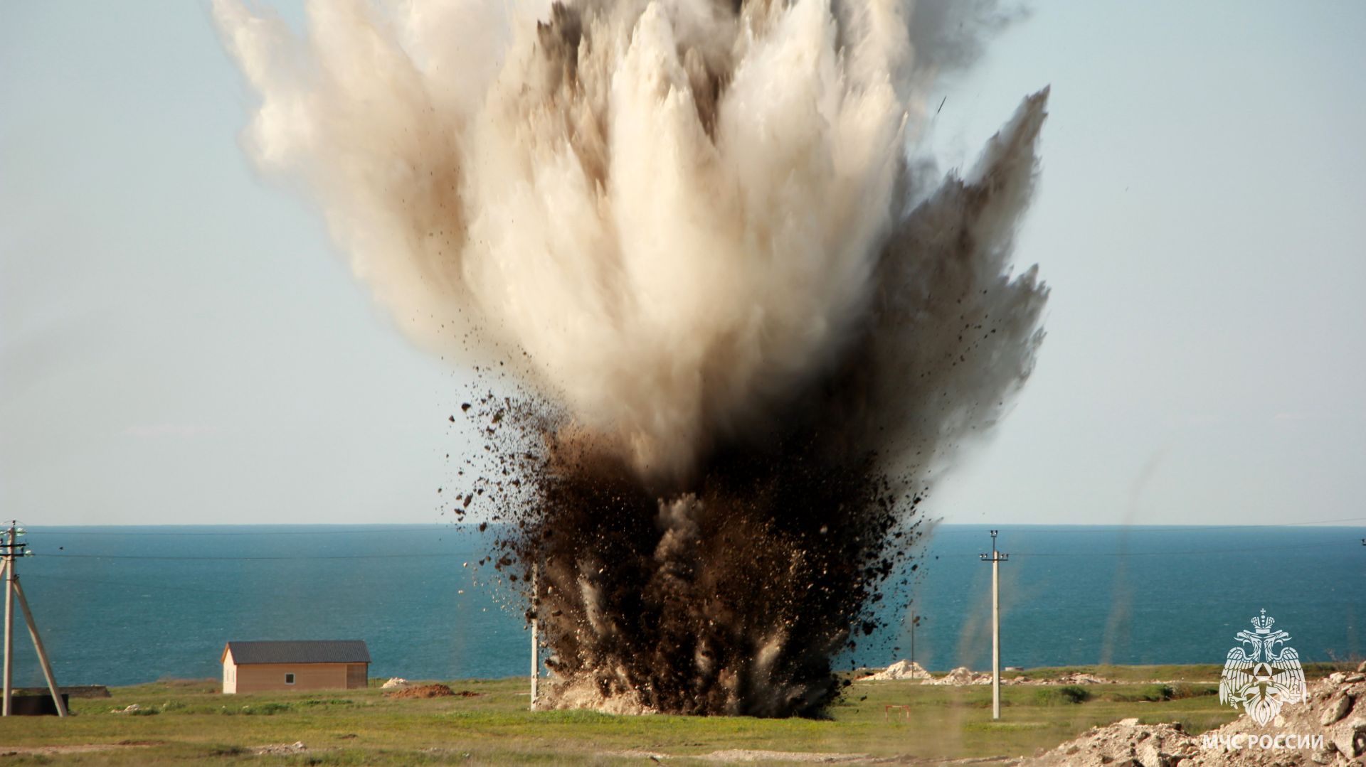 Разминирование ФАБ 100 с Каменское Ленинский район