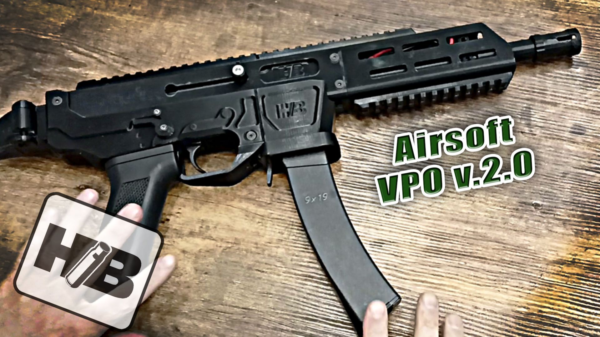 Airsoft gun VPO-185 ver.2.0 (3D print)