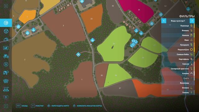 FS 22 - Обзор карты Калиновка