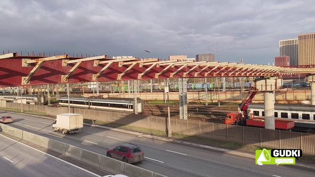 #перерва #люблинскийпарк Строительство новой станции Перерва