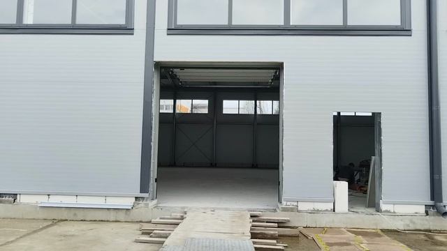 Промышленные ворота Алютех