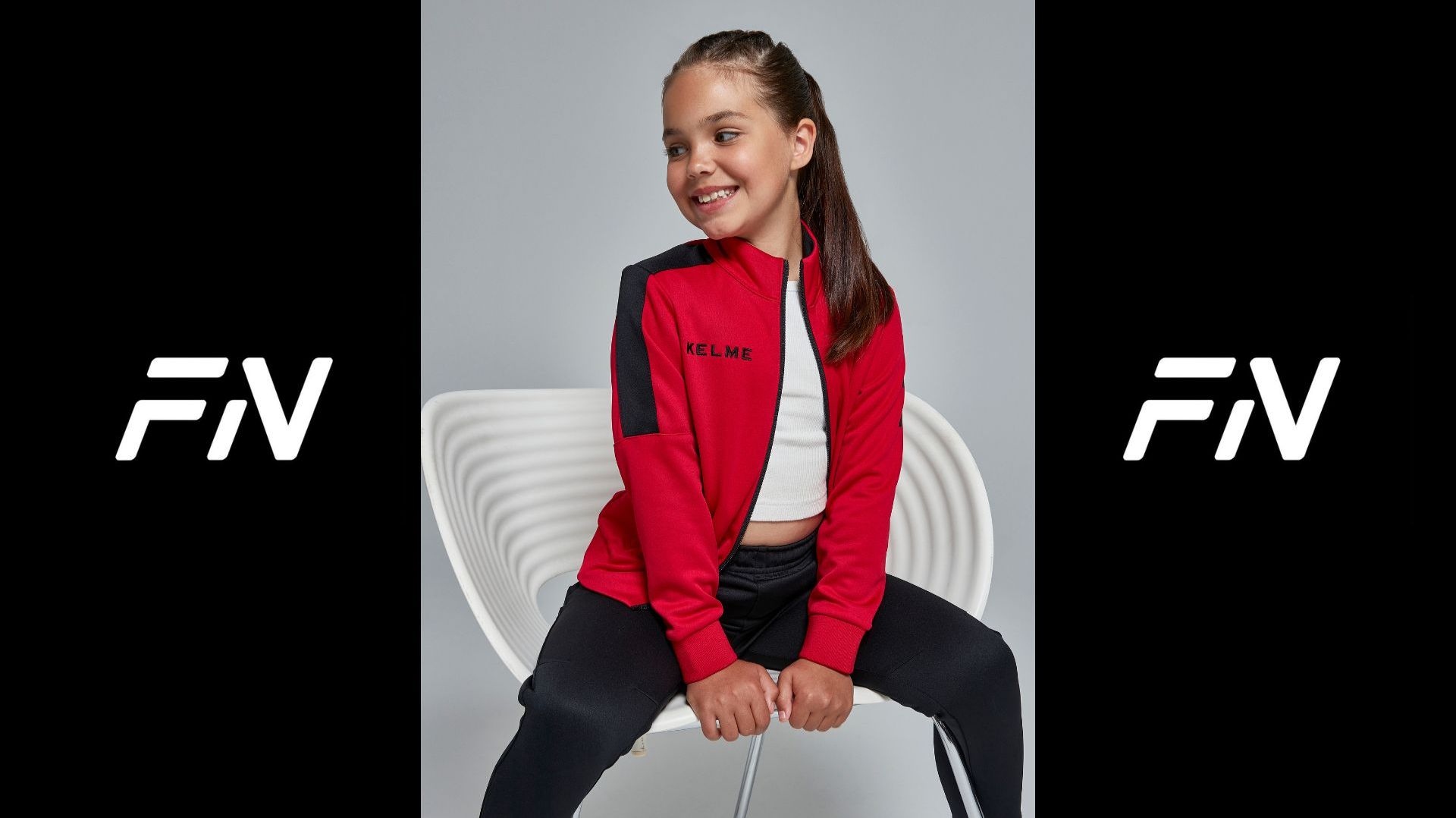 3773200-girl-611. Спортивный костюм для девочки KELME Tracksuit