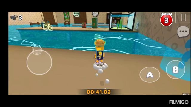 прохожу миссию проблемы электричества в гигантском доме super bear adventure + секретка
