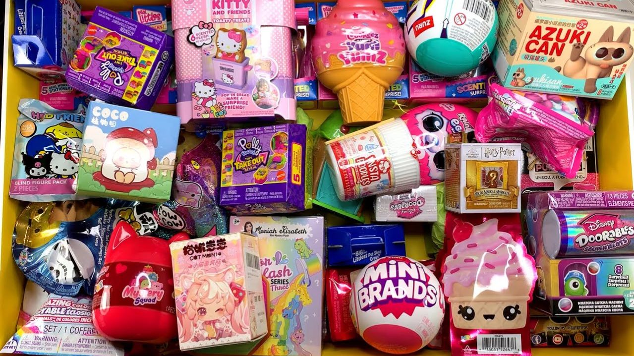 65 минут распаковки игрушек! Обзор игрушек! Игры для детей и распаковка!