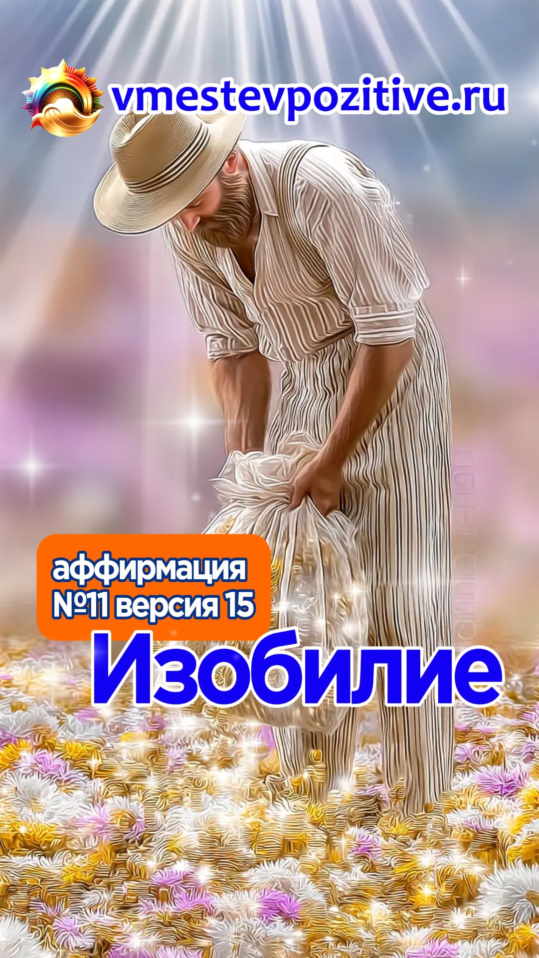 Affirmation. Male. №11. Изобилие (v15)