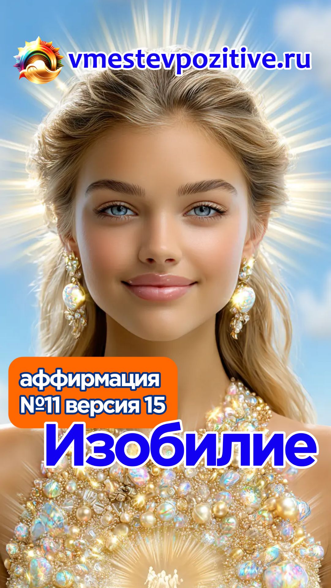 Affirmation. Female. №11. Изобилие (v15)