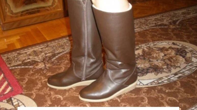 САПОГИ,  КОТОРЫЕ Я НОСИЛА И МОИ ПРАБАБУШКИ.