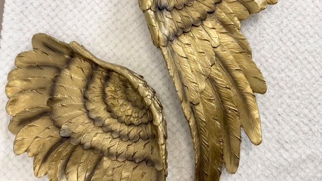 Декоративное панно ФЛАИНГ, полистоун, золотой, 54х22 см, 2001147