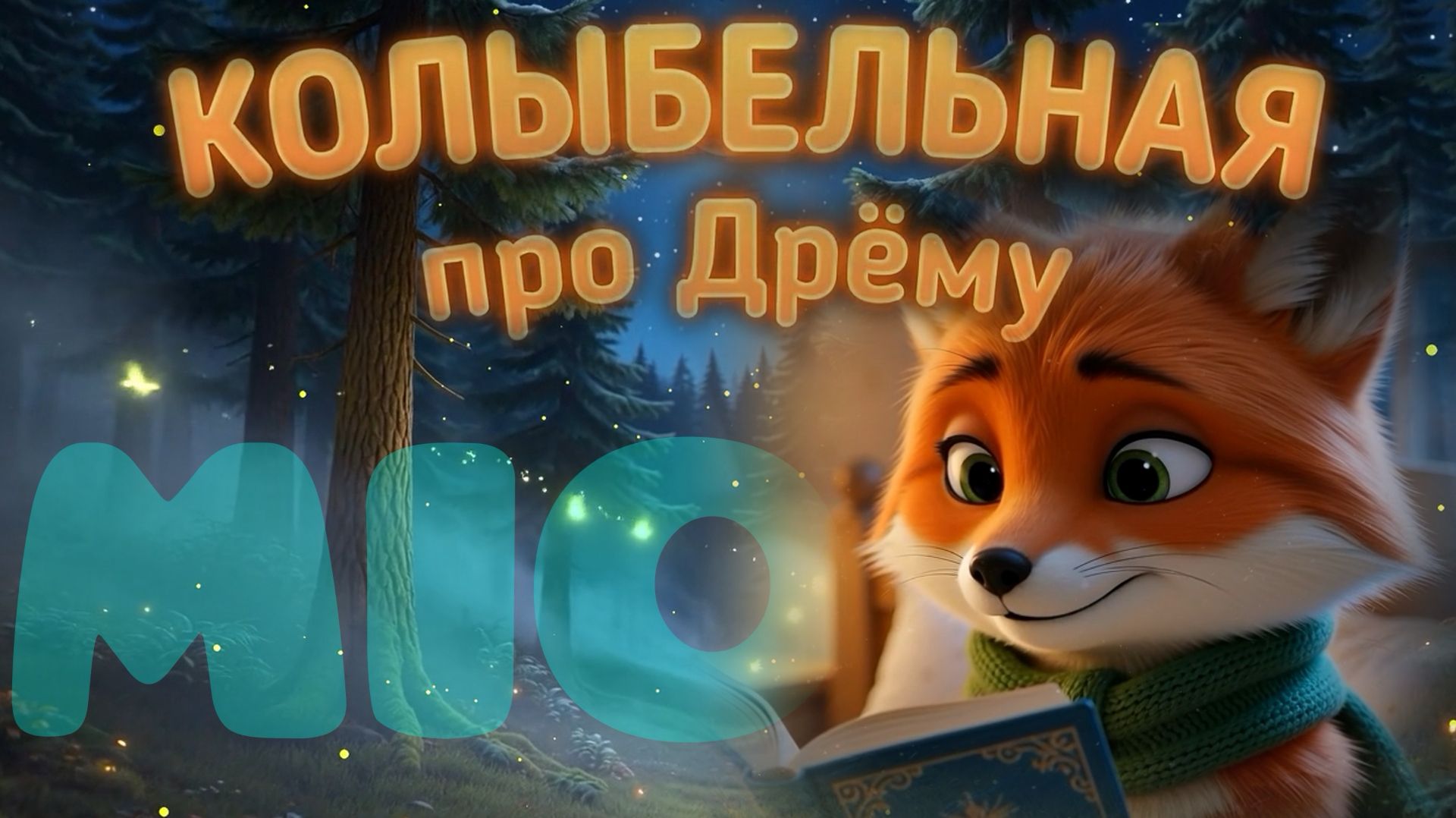 Колыбельная про Дрёму - сказочный мультик с лисёнком Мио