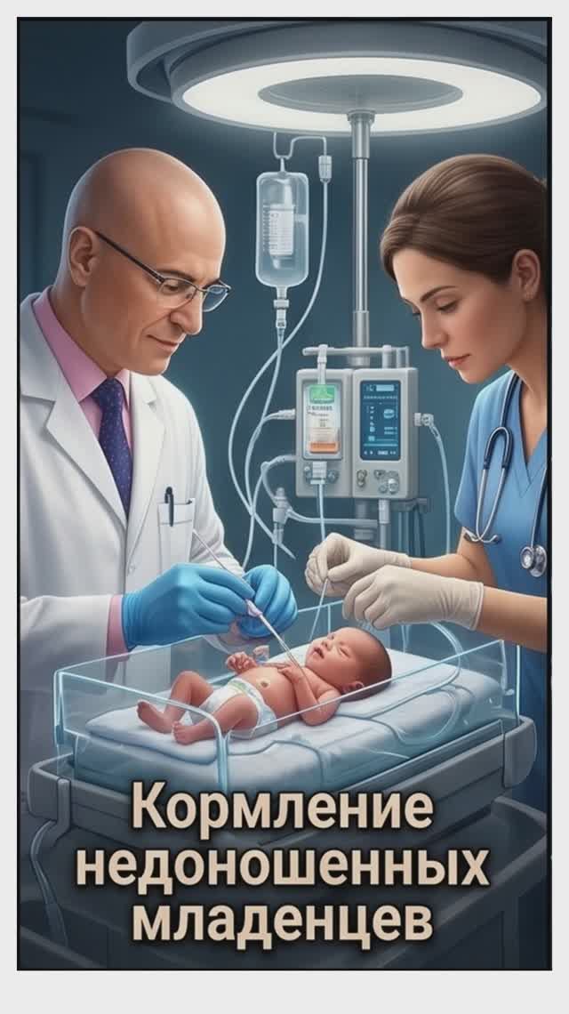 Кормление недоношенных младенцев