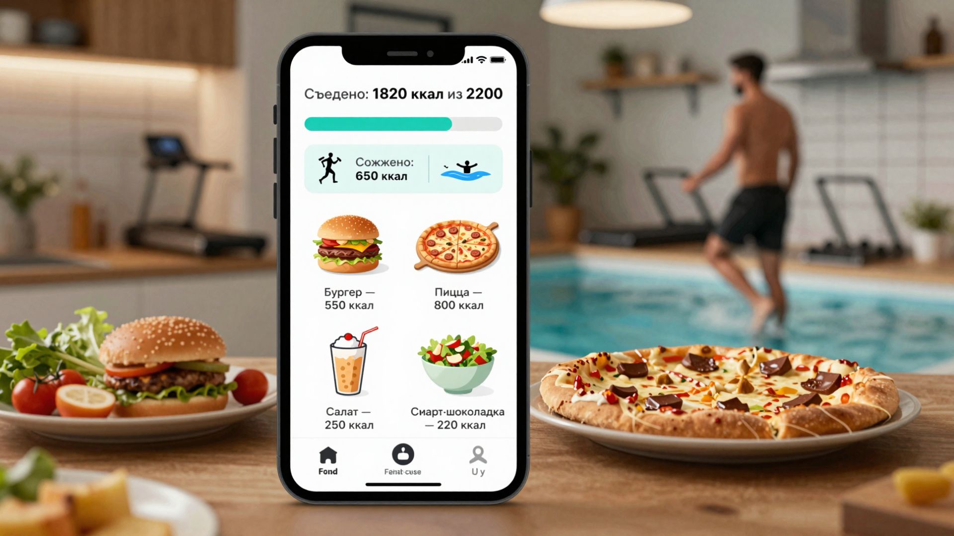 Дневник калорий - еда (часть 2)