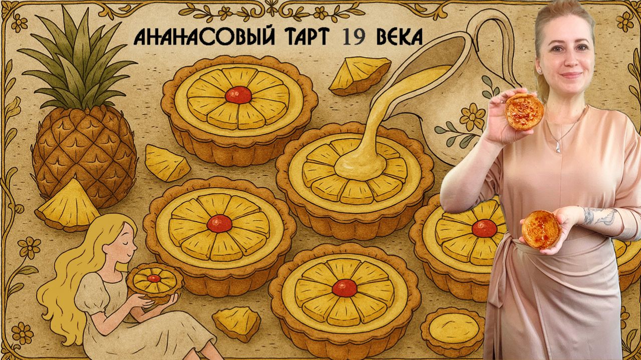 Ананасовый тарт XIX века