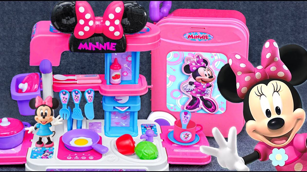 60 минут играем в детскую кухню! Игровой набор: Готовим на милой кухне вместе, распаковываем игрушки