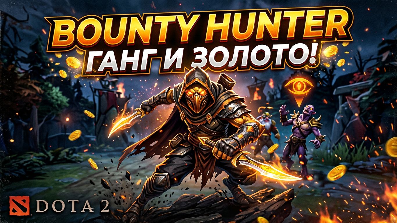 Dota 2. Bounty Hunter