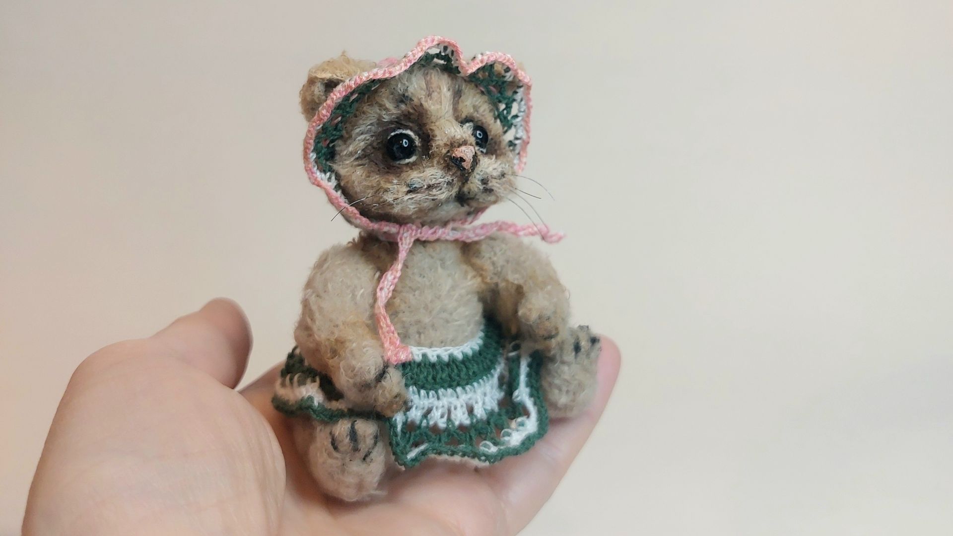 Котики: мягкая игрушка Кошечка Розочка