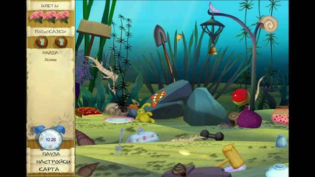 Лунтик. Прохождение. В поисках звезды. Видеоигры для детей. Третья серия.