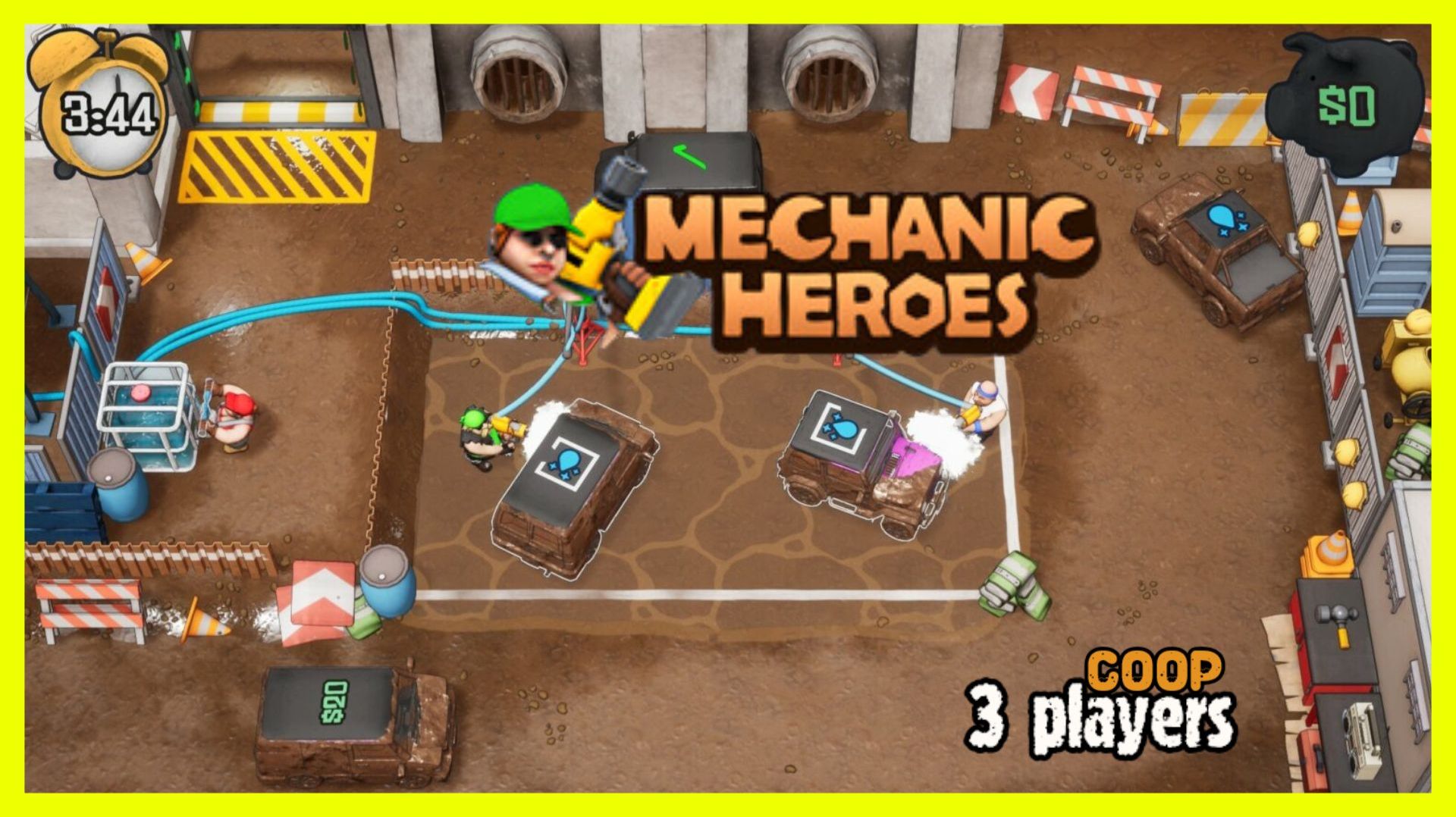 Mechanic Heroes | прохождение часть 2 | Белка, Monster и Перчик