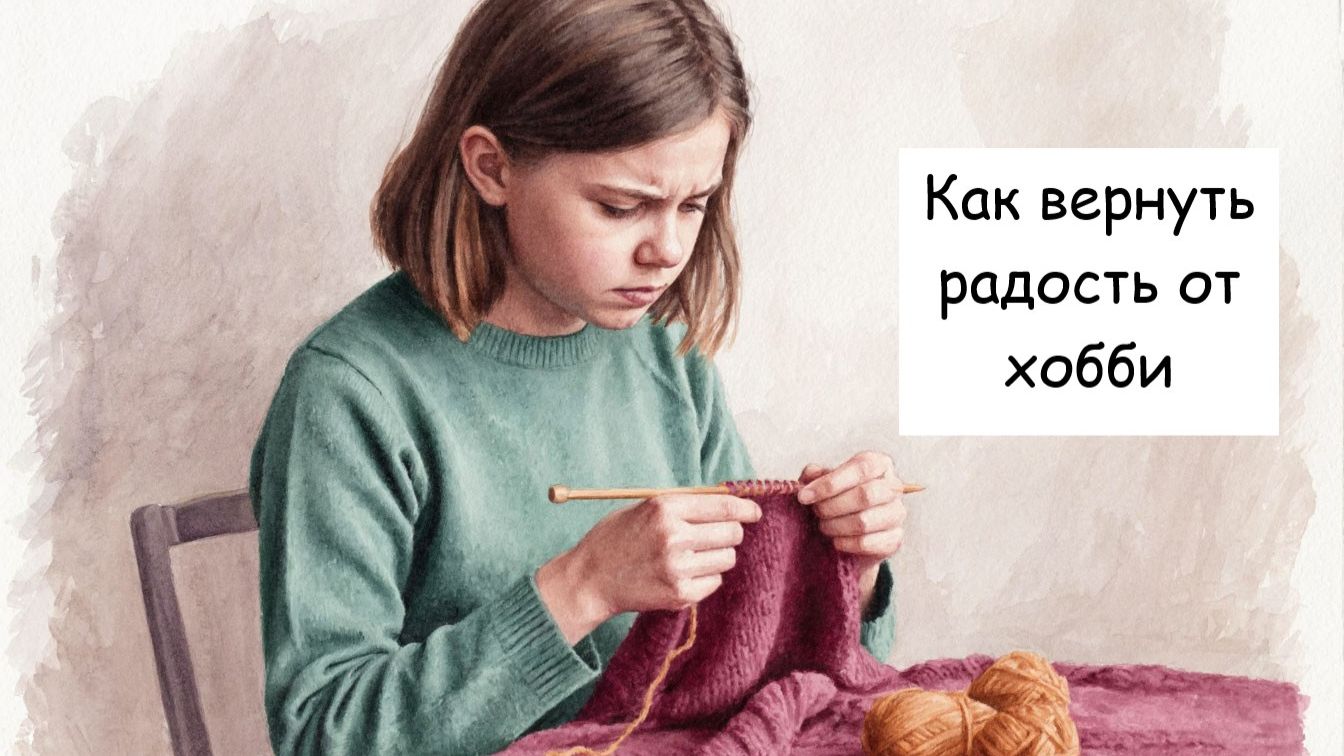 Как вернуть радость от любимых занятий?