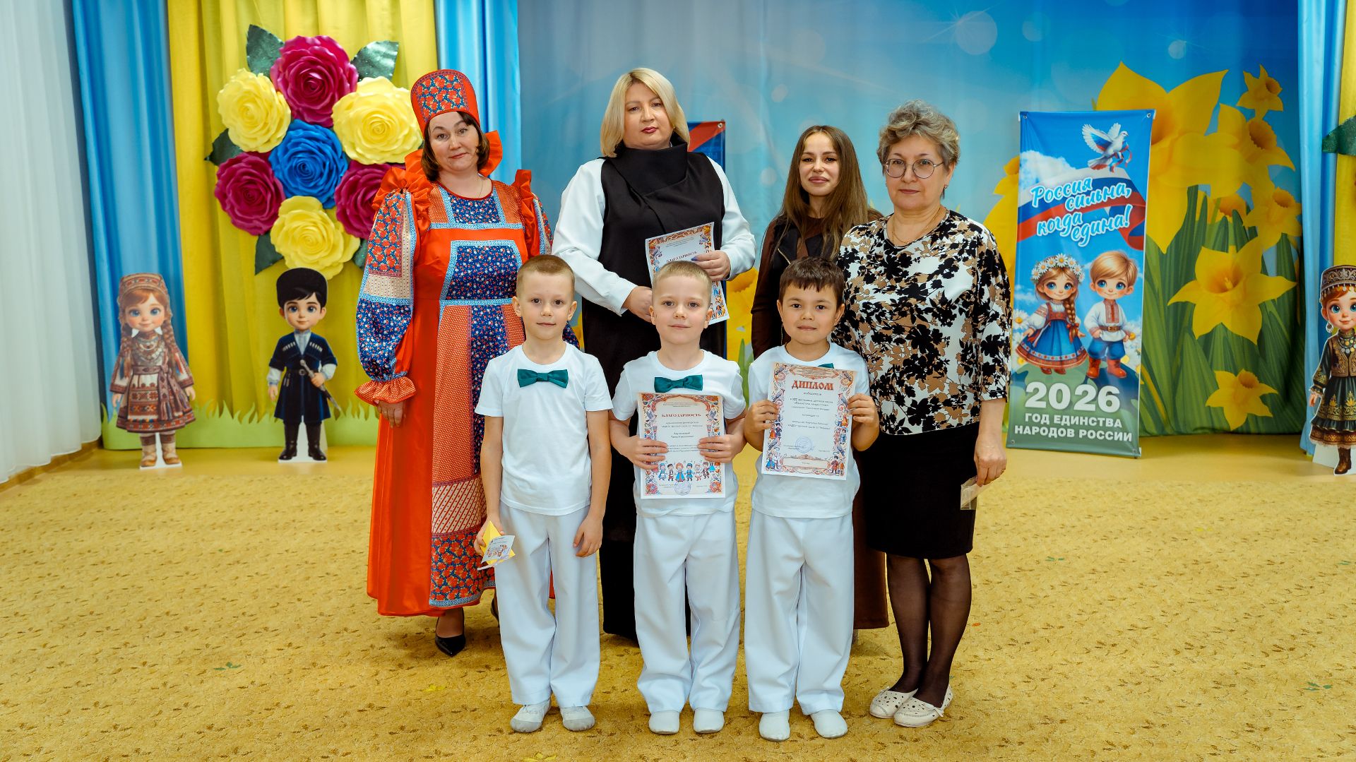 Участие в XII городской фестиваль детской песни «Прилетели свиристели» в детском саду